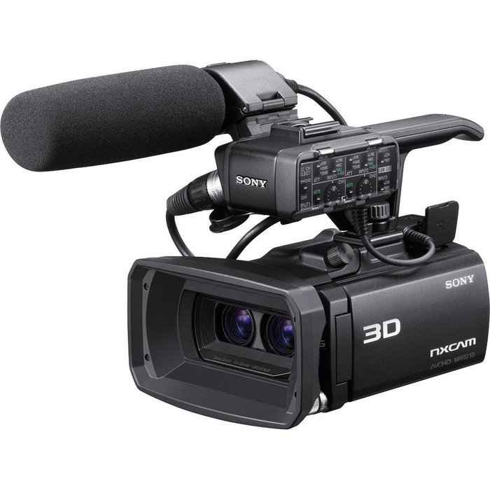 HXR-NX3D1U 3D Digital Camcorder - 3.5" LCD - CMOS - Full HD free image ...