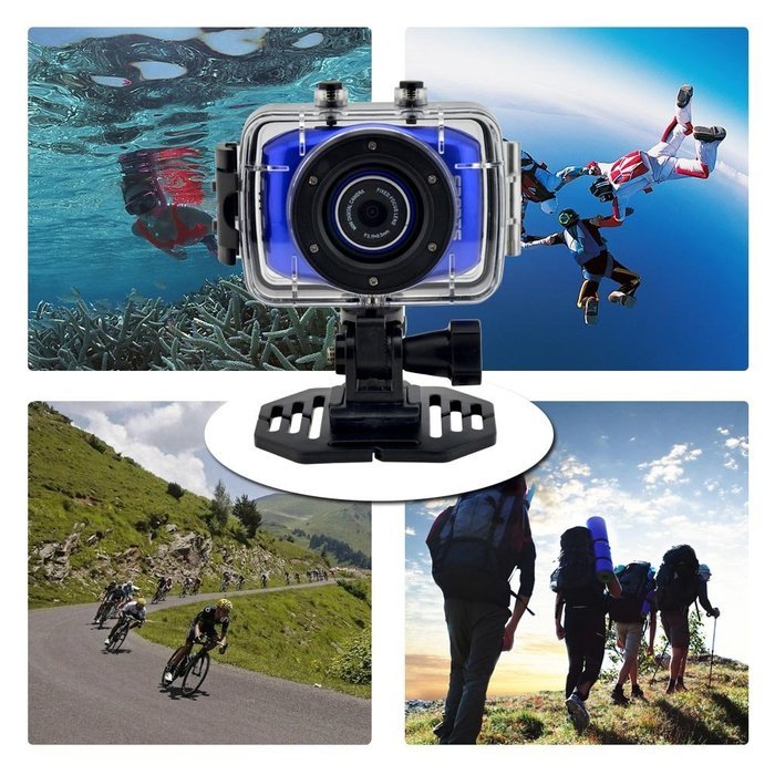 Ckeyin ®High-Definition 720P Action Camcorder Waterproof Camera Outdoor ...