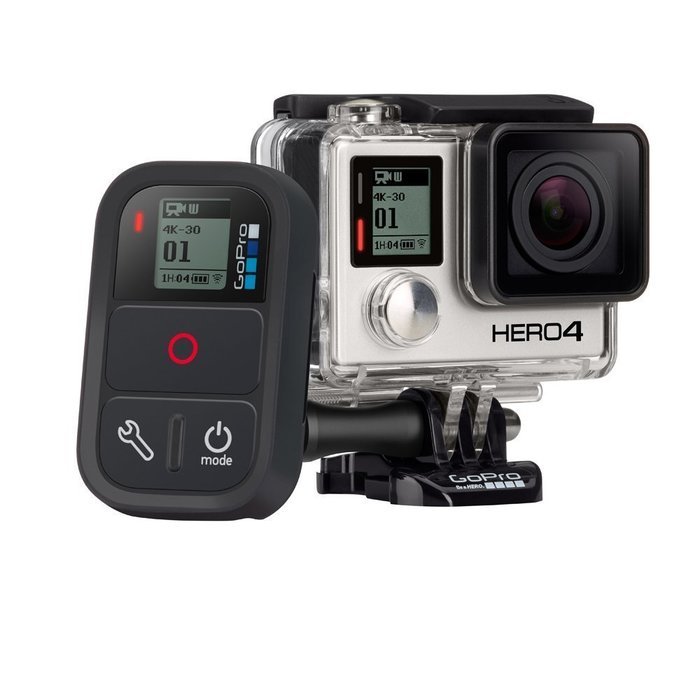GoPro Hero4 Hero 4 12MP Full HD 4K 30fps 1080p 120fps Built-In Wi-Fi ...