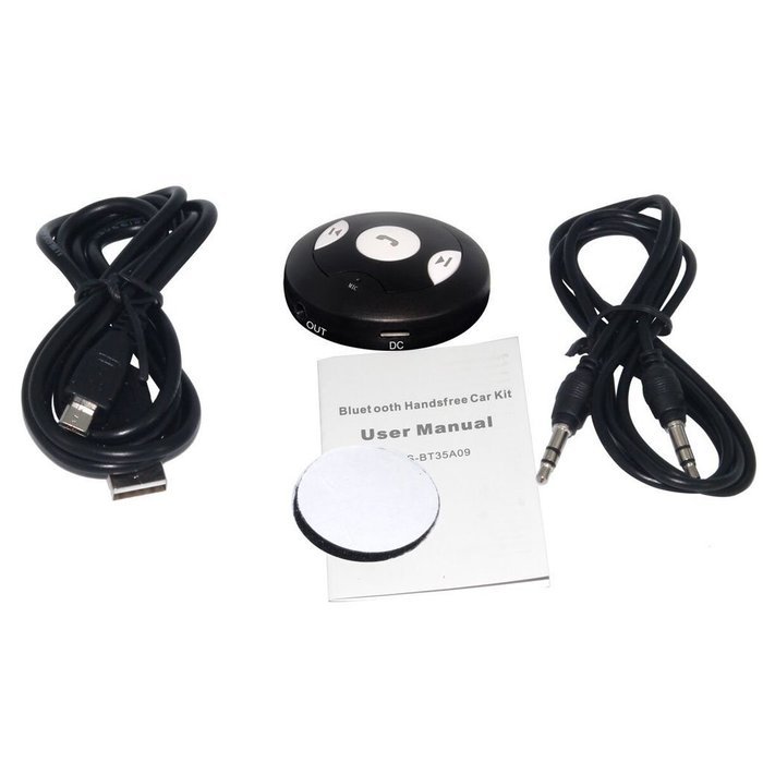 Universal Wireless Bluetooth 4.1 Receiver Handsfree Microphone Phone ...