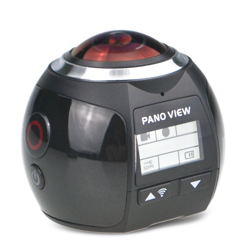 Fxexblin Waterproof Wireless 4K 360 Degree Action Panoramic Camera ...