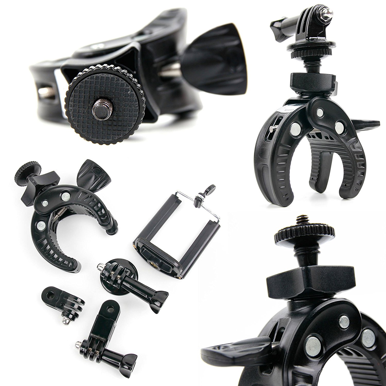 Premium Quality Pole / Bar / Handlebar Tri-Clamp Mount for Digital ...