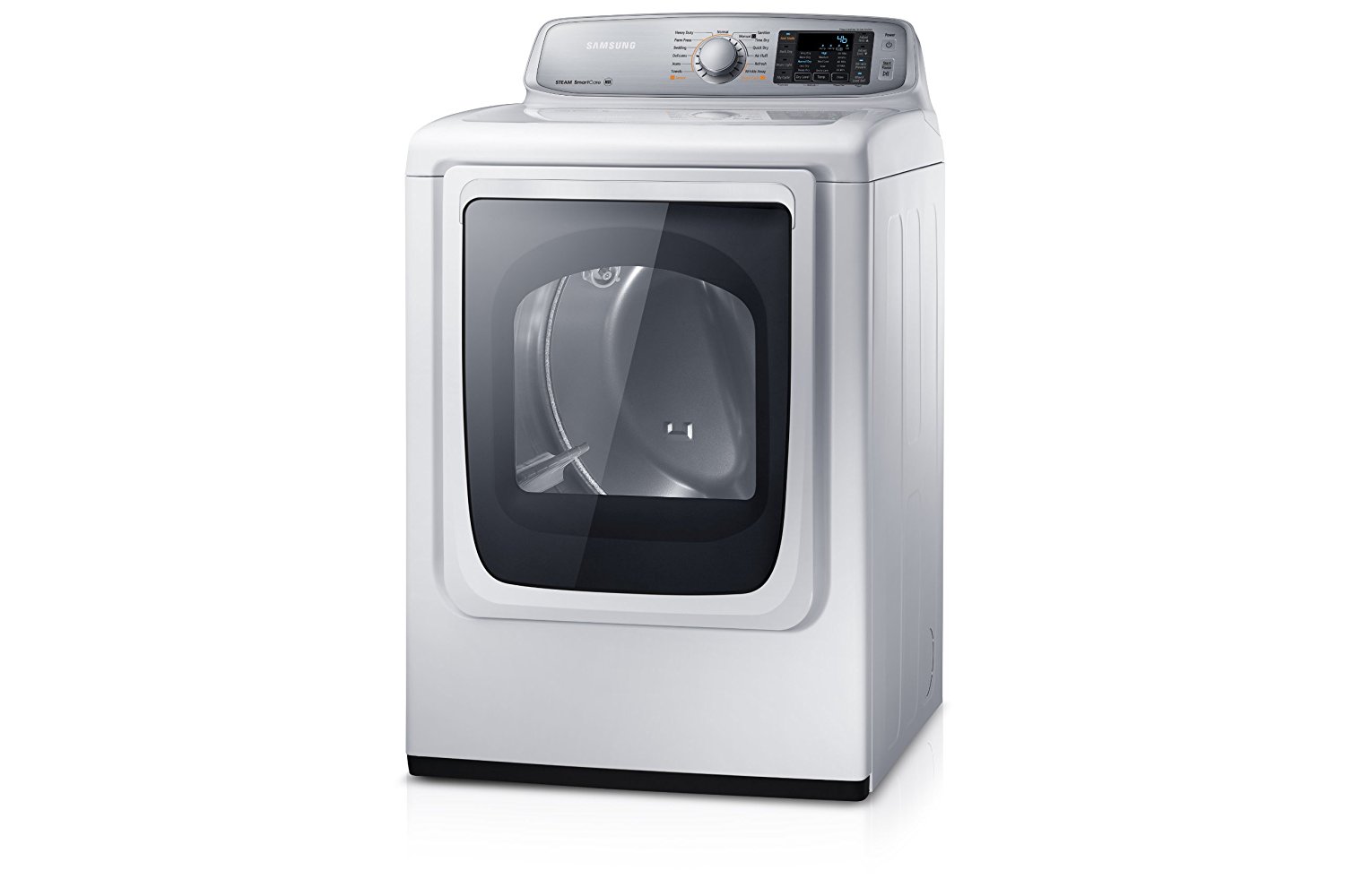 Samsung DV50F9A6GVW Gas Front Load Dryer with Steam Dry, 7.4 Cubic Feet ...