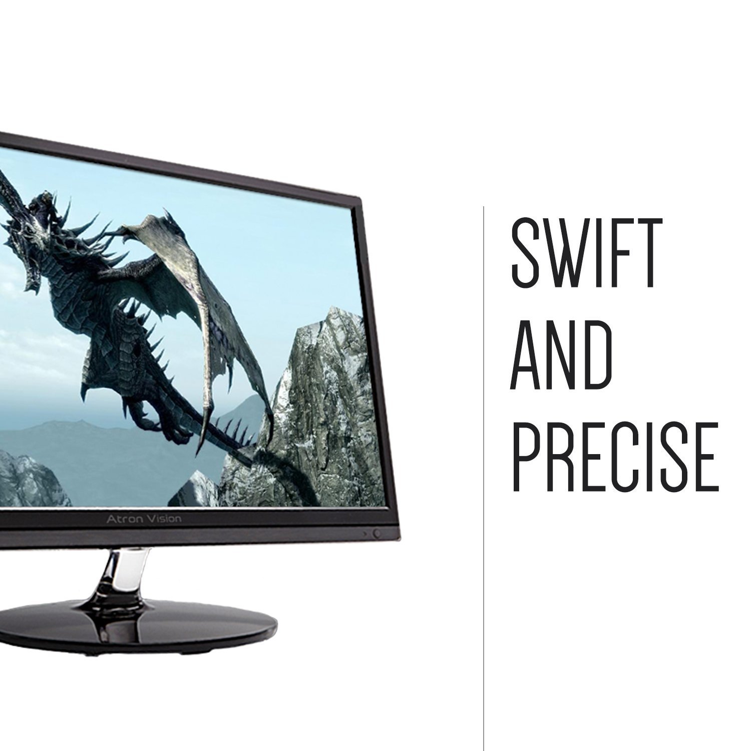 Atron Vision AVF240 24-Inch 144 Hz FHD Gaming Monitor. 1920x1080 LED ...