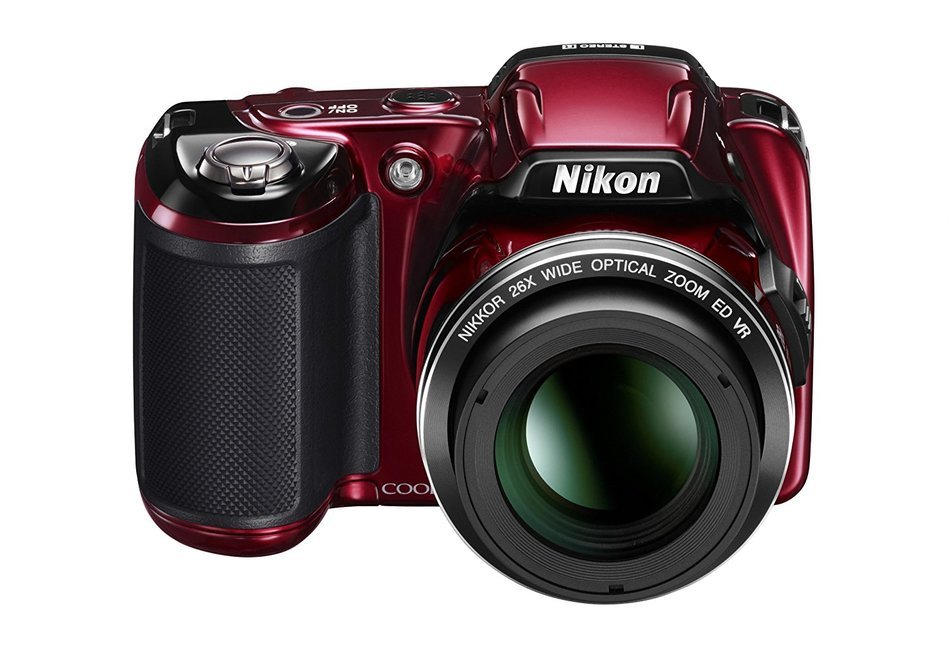Nikon COOLPIX L810 Compact Digital Camera - Red (16.1MP, 26x Optical ...
