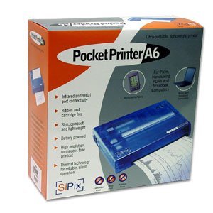 SiPix Pocket Printer A6 for PDAs (Blue) N3 free image download