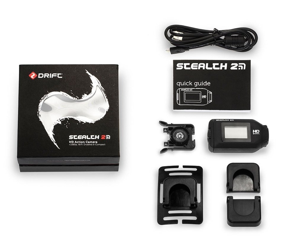 Stealth 2 Sports Action Camera by Drift | Action Shot Camera Includes ...