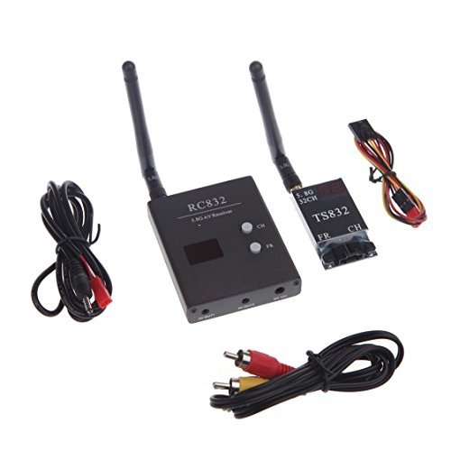 Kingzer 32Ch 5.8G 600mW Wireless AV Transmitter TS832 Receiver RC832 ...