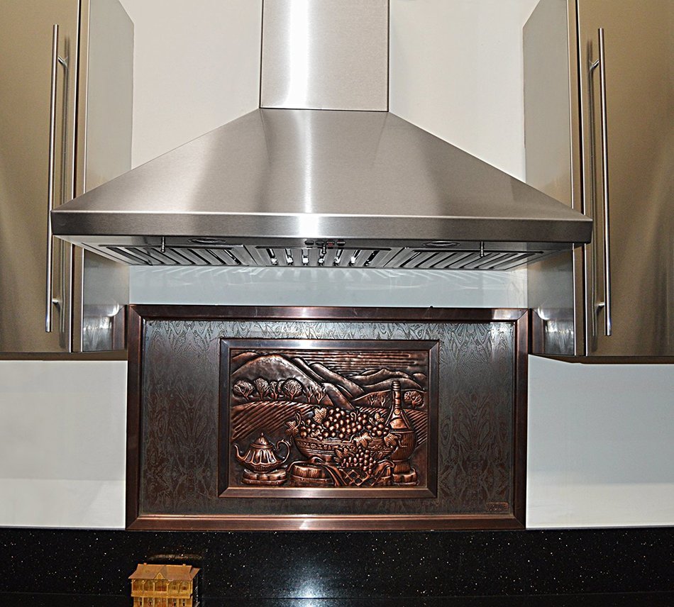 KOBE Range Hoods CHX8130SQB-DC46-1 3-Speed 750 CFM Brillia Wall Mount ...