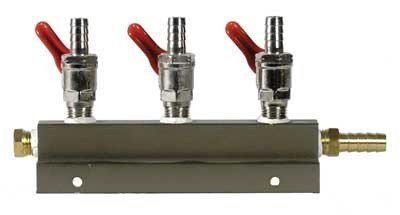3 Way CO2 Distributor, 5/16"-2PK free image download