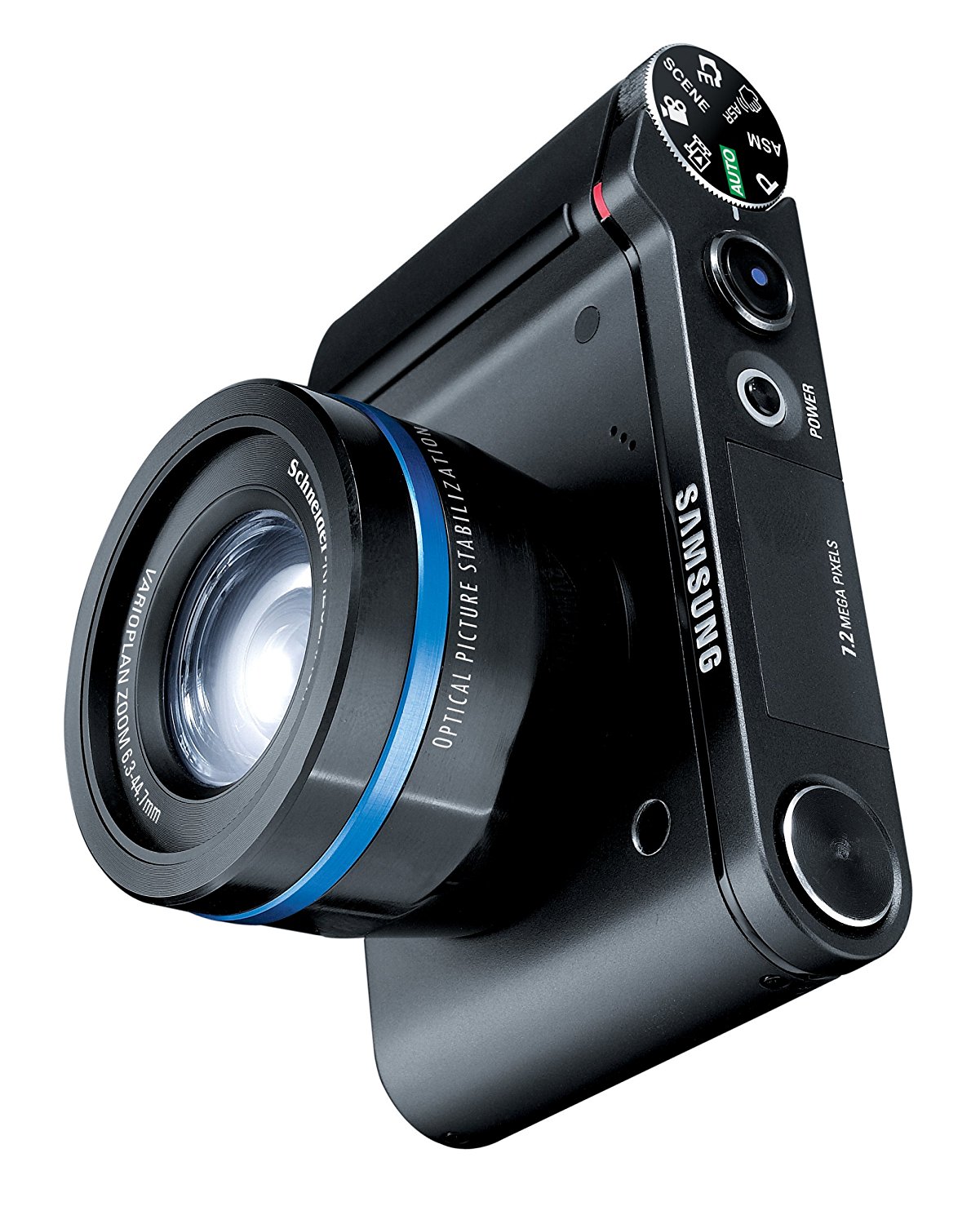 Samsung NV7 7.2MP Digital Camera with 7x Optical Image Stabilized Zoom ...