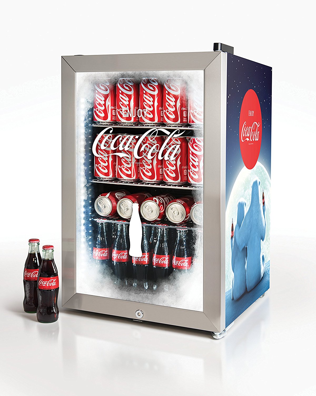 Nostalgia BC24COKE Coca-Cola 80-Can Commercial Beverage Cooler N4 free image download