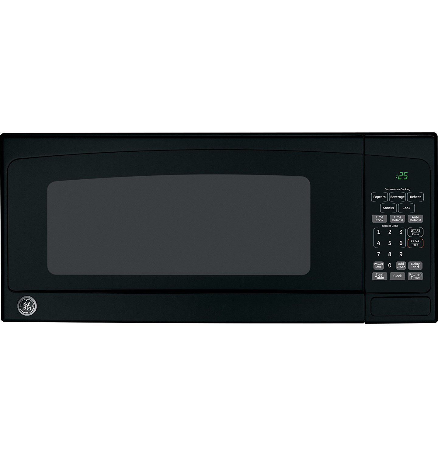 GE PEM31DFBB 1.1 cu. ft. Capacity Built-In 800 Watt Microwave Oven in ...