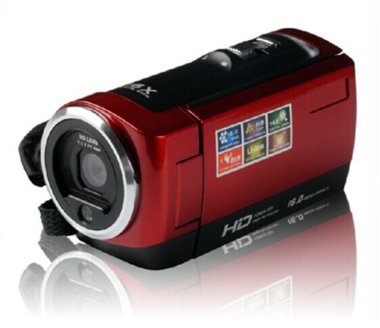 G-Anica Compact Camera HD Camcorder DVR 720p - (2.7 Screen, 8x Zoom ...