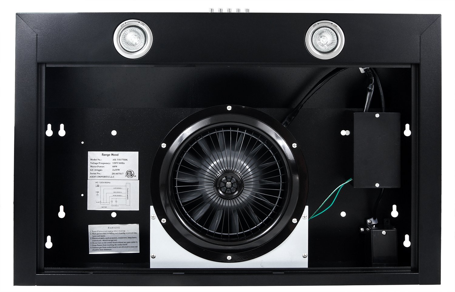 FIREBIRD New 30-Inch 3-Speed Stainless Steel Slim Under Cabinet Range ...