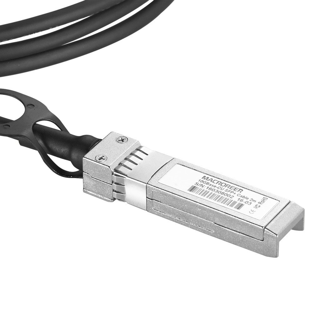 Macroreer 10GBASE SFP+ DAC 0.5m Direct Attach Copper Twinax Cable ...