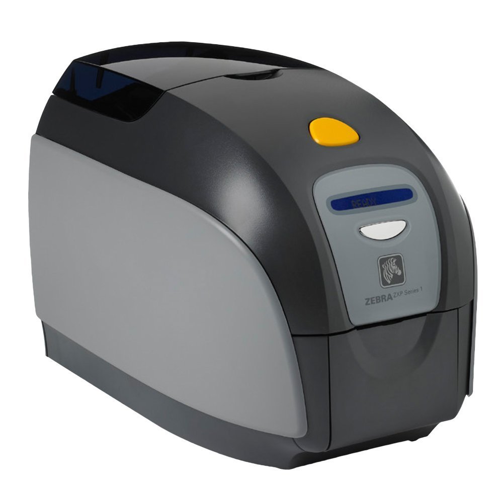 Zebra ZXP Series 1 Single-Sided Card Printer, USB, US Power Cord free ...
