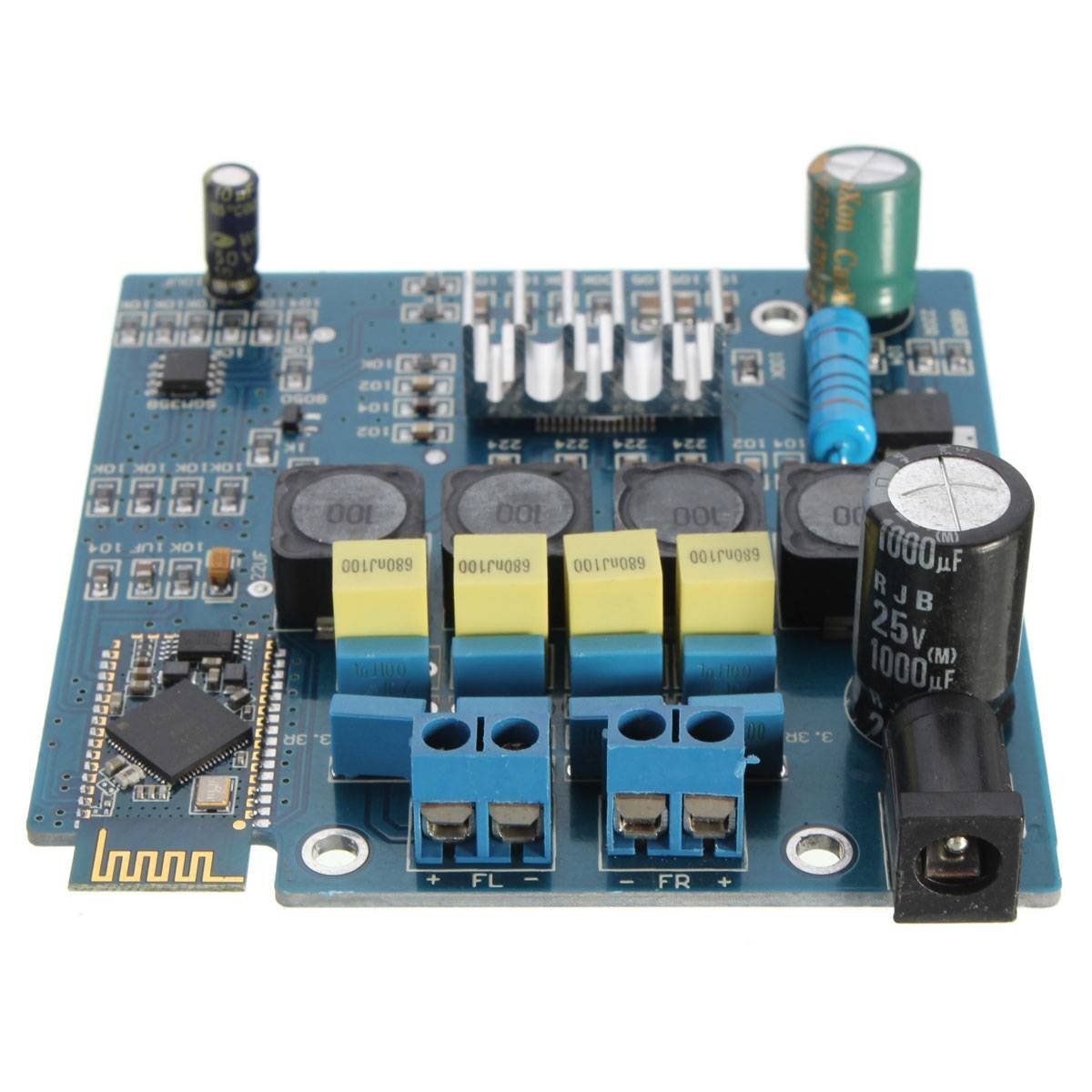 INSMA TPA3116 Bluetooth Amplifier Board Class D 50W*2 Amp Board CSR4.0 ...