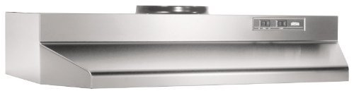 Broan 423604 ADA Capable Under-Cabinet Range Hood, 190 CFM 36-Inch ...