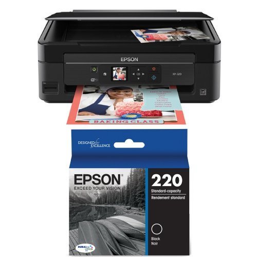 Epson Expression Home XP-320 Wireless Color Photo Printer with Scanner ...