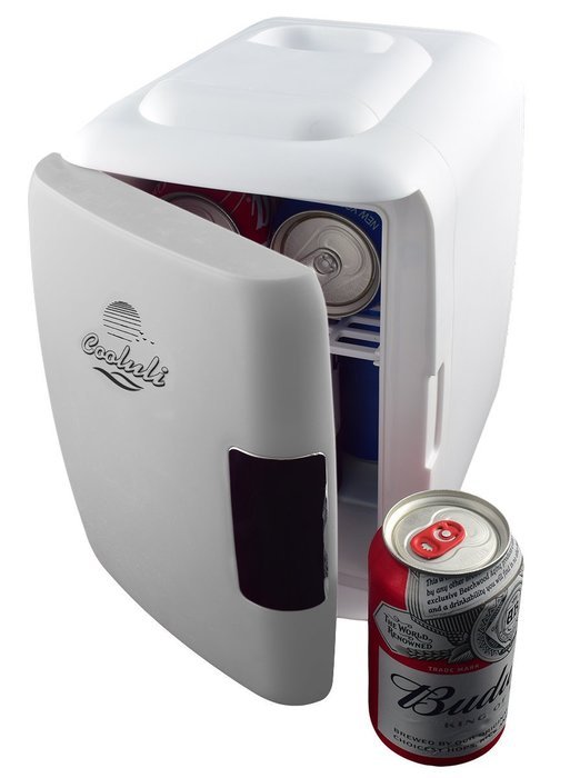 Cooluli Mini Fridge Electric Cooler and Warmer (4 Liter / 6 Can): AC/DC ...