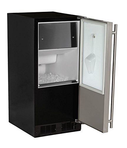 Marvel 30iMTBBORP 15" Clear Ice Machine with Right Hinge & Factory ...