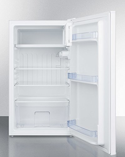 Summit CM406W Counter Height Refrigerator-freezer in White for ...
