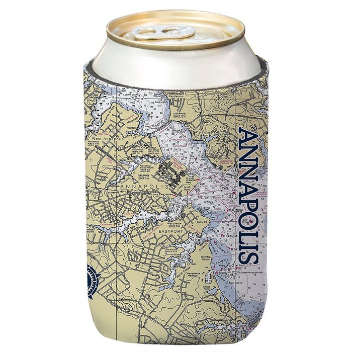 Altered Latitudes Annapolis Chart Standard Beverage Cooler (4-Pack ...