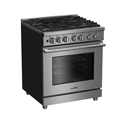 Blomberg BDFP34550SS Pro Dual Fuel Range with 5 Sealed Burners and 5.7 ...