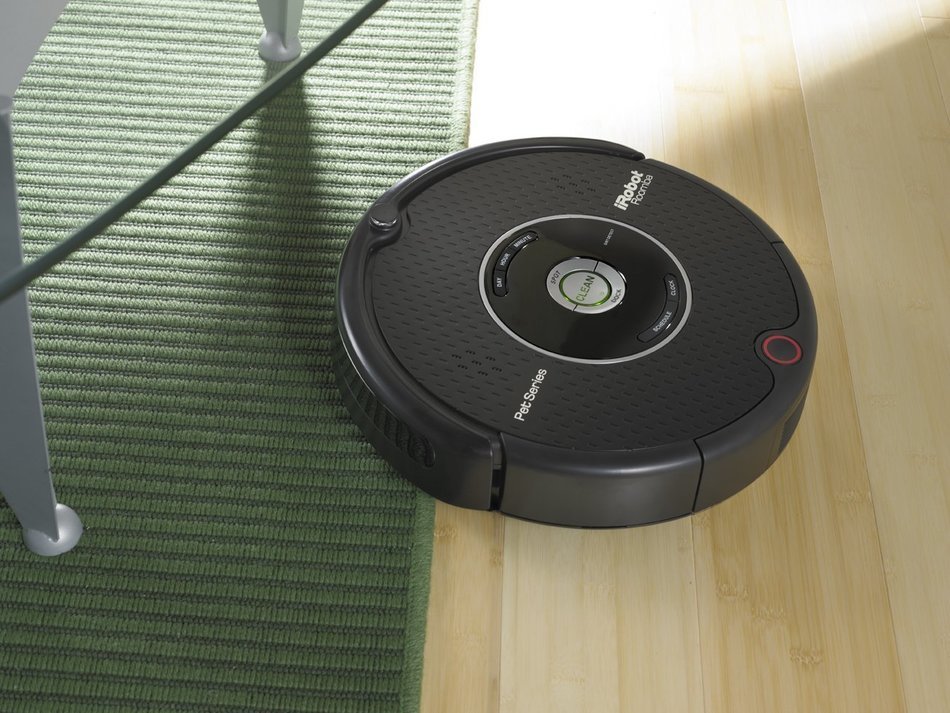IRobot Roomba 595 Vacuum Cleaning Robot Cleaner, Black, with Virtual ...