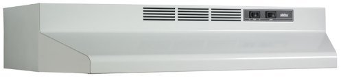 Broan 402404 ADA Capable Under-Cabinet Range Hood, 160 CFM 24-Inch ...
