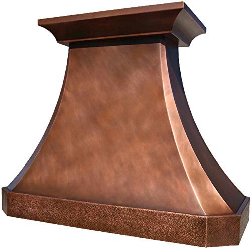 Custom Copper Exhaust Hood (30", light) N2 free image download