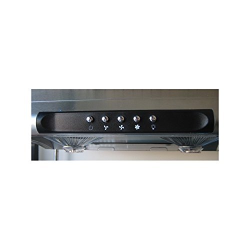 UGA 30" Stainless Steel Under Cabinet Mount Kitchen Range Hood, 3 ...