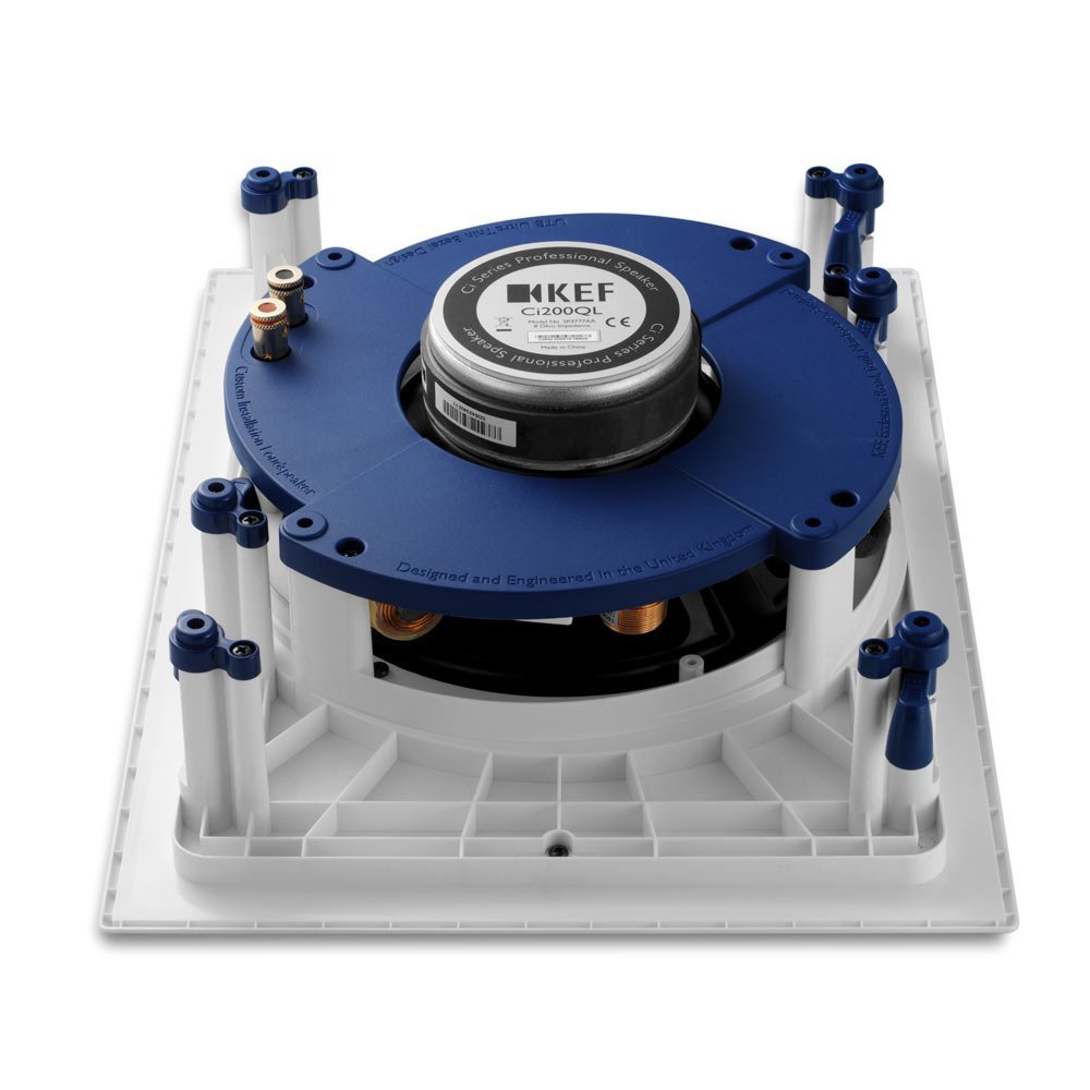 KEF CI200QL Rectangle In-Wall/In-Ceiling Architectural Loudspeaker ...