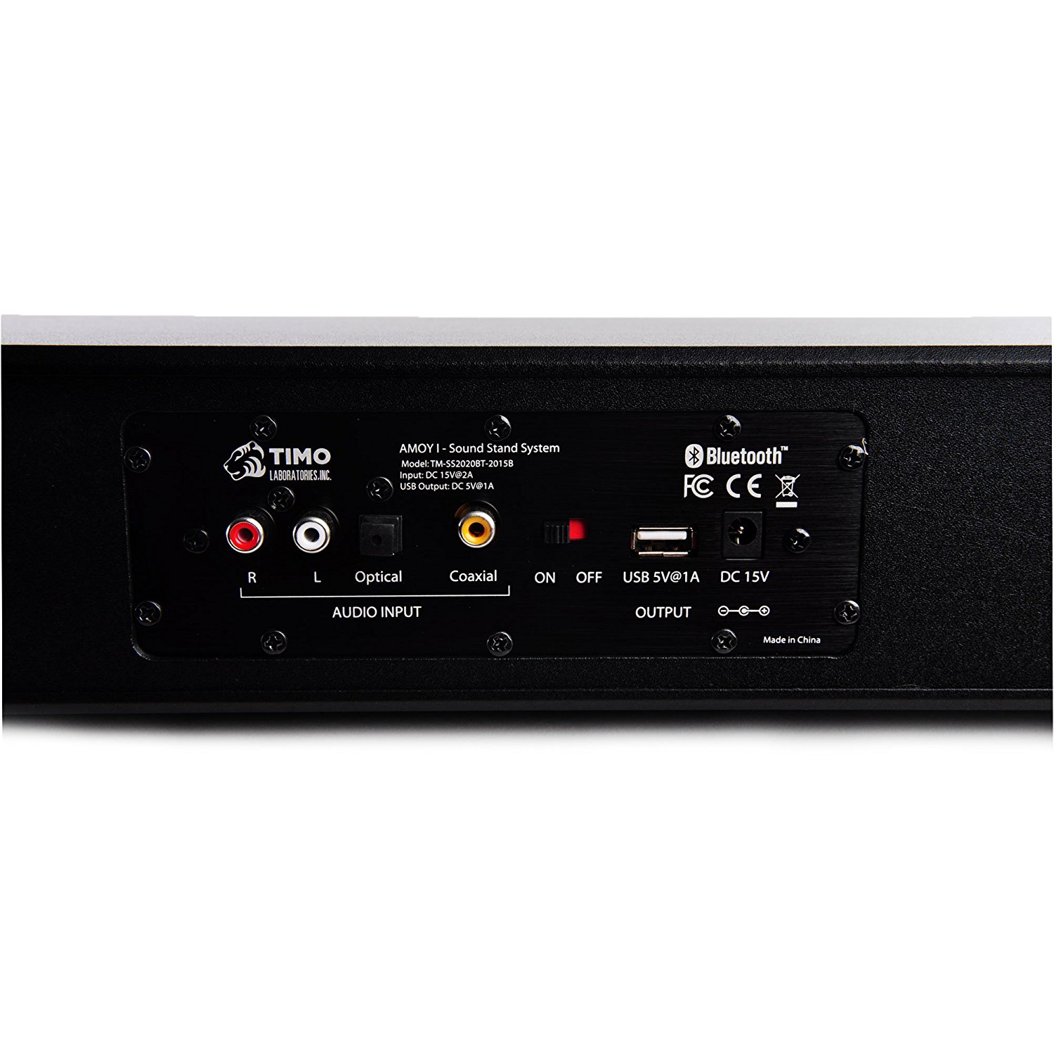 Timo AMOY I, TM-SS2020BT-2015B, 2.0 Channel Sound base/Soundbase/Sound ...