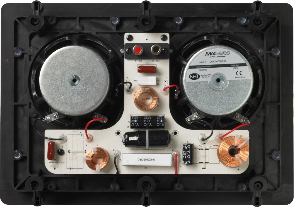 NHT iW4-ARC 3-Way In-Wall Home Theater Speaker with Aluminum Driver ...