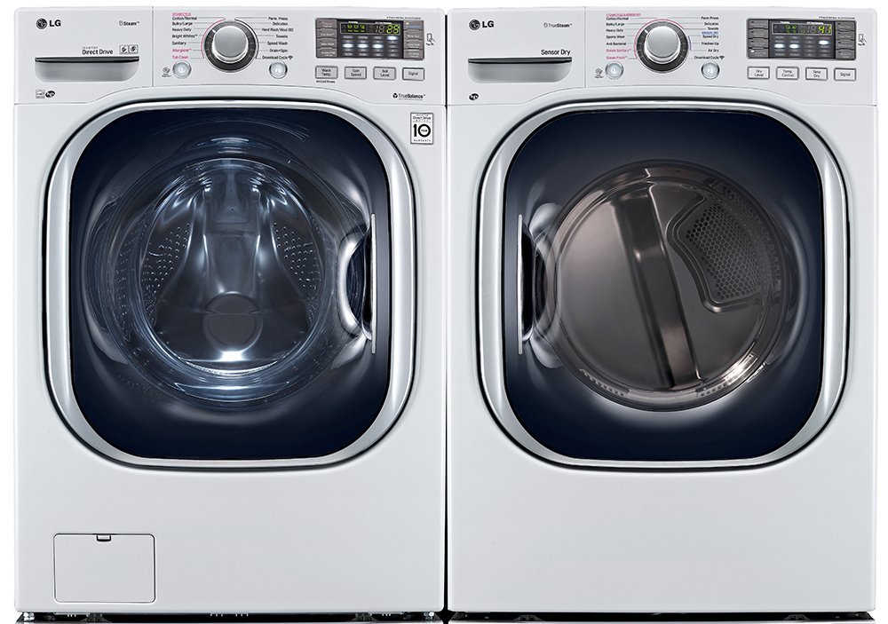 Power Pair Special-LG Turbo Series Ultra-Capacity Laundry System with ...