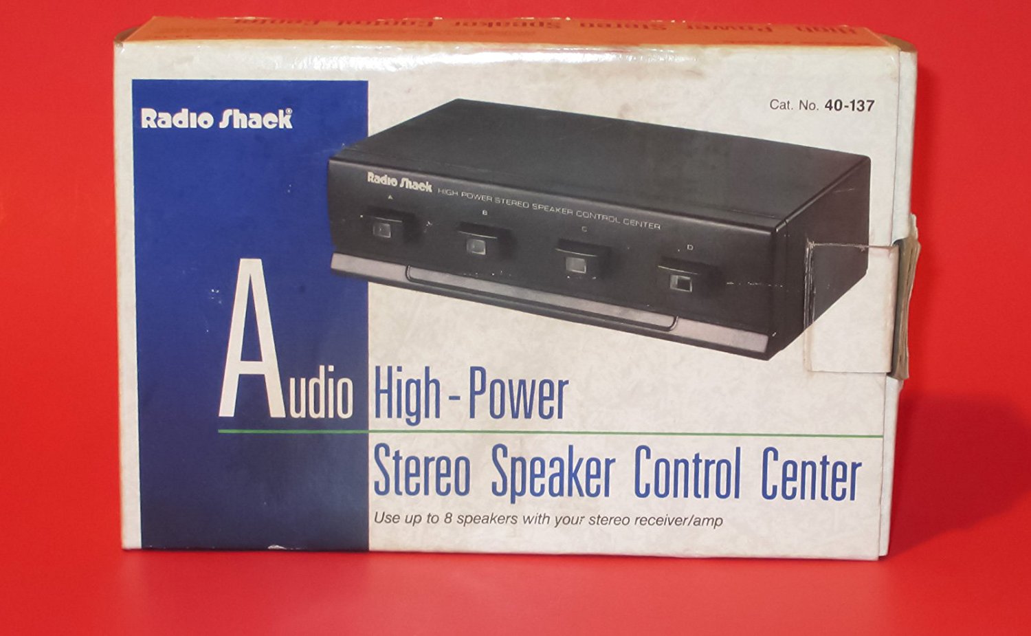 Vintage Radio Shack Audio High-Power Stereo Speaker Control Center [40 ...