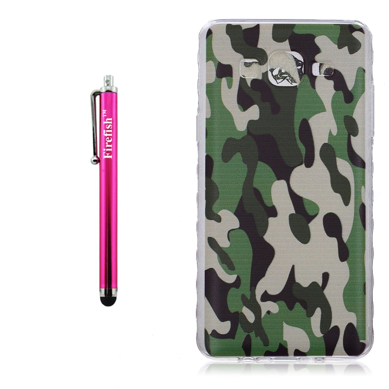 G550 Case, Firefish Colorful Pattern TPU Durable Soft TPU Back [Soft-Flex] [Shock Absorption ...