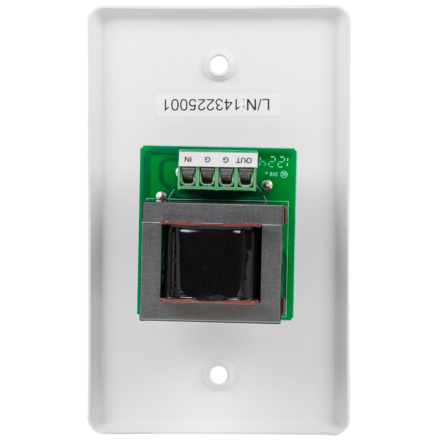 70V 30W Speaker Attenuator Wall Plate N2 free image download