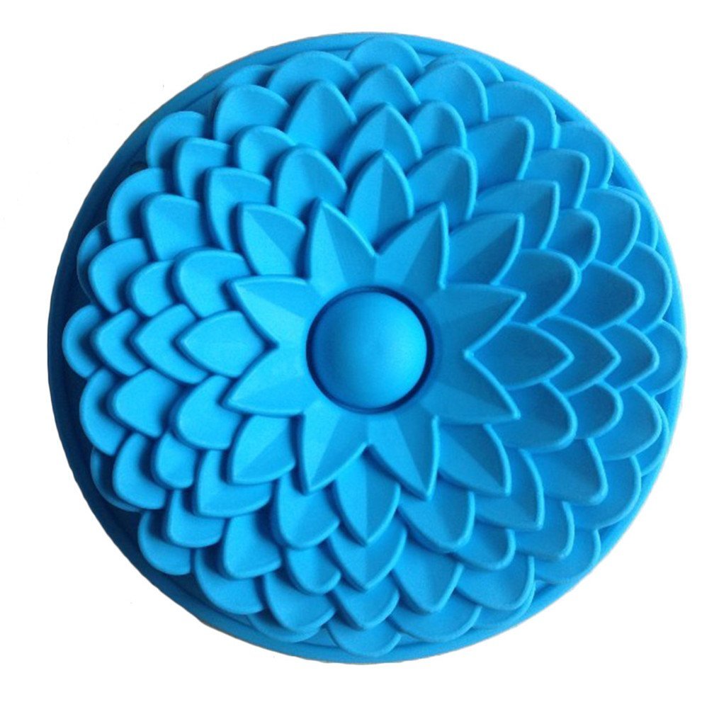 FLY Flower Shape Bread Pie Flan Tart Birthday Party Cake Silicone Mold ...