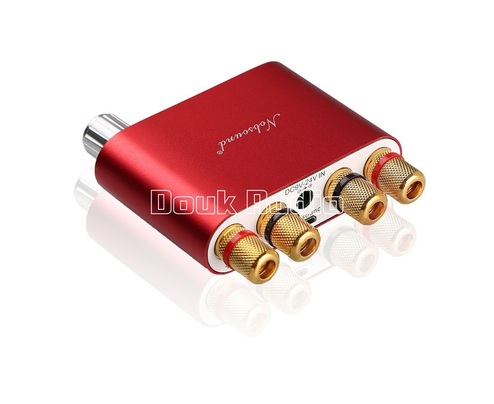 Nobsound NS-10G Mini Bluetooth 4.0 Digital Amplifier 100W HiFi Amp with Power Supply (Blue) N32 ...