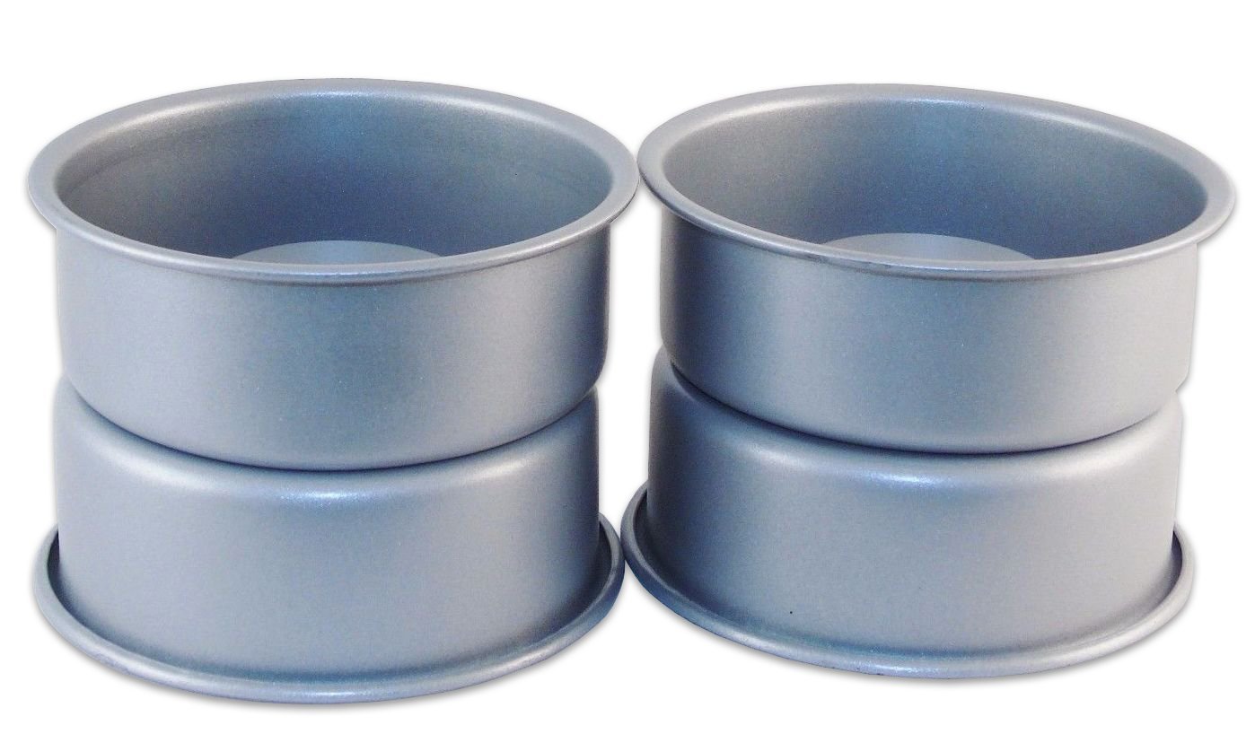 Mini Cake Baking Pans Set Of 4 For Making Filled Cakes With Hollow Mini Cake Baking Pans Set Of 4 For Making Filled Cakes With Hollow