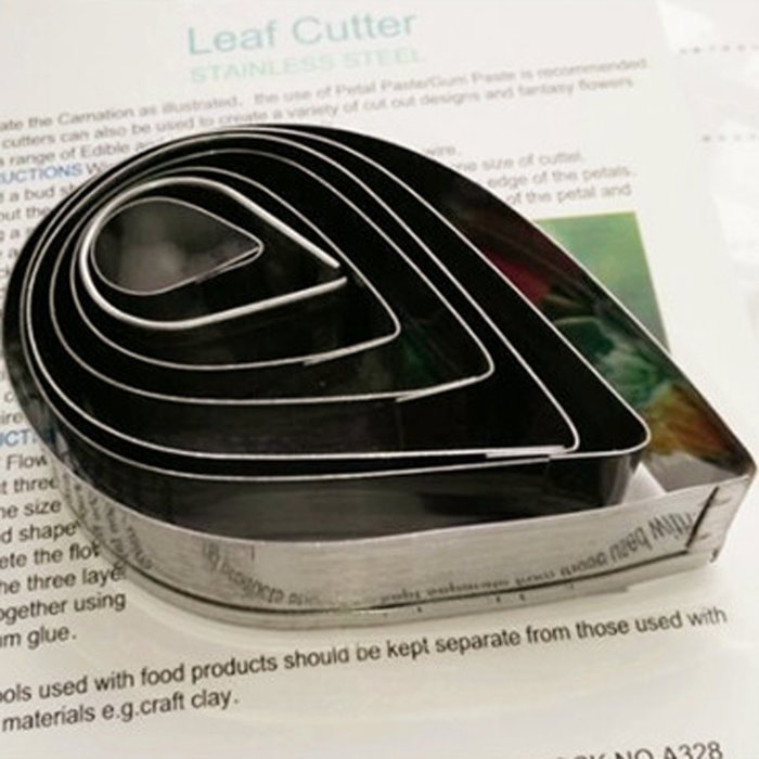 MuLuo Stainless Steel Drop Cake Jelly Bread Mold Cookie Biscuit Cutter ...