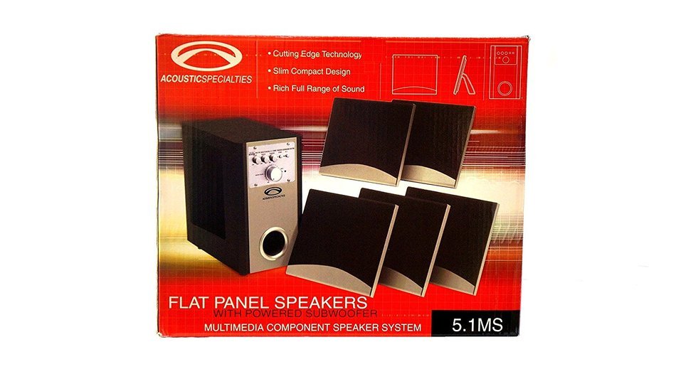 ACOUSTIC SPECIALTIES Dolby Digital 5.1-Channel HOME-THEATER SYSTEM W/ 5 ...