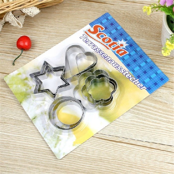 SNW Stainless Steel Embossing Dies DIY Cartoon Biscuit Cookies Mold ...