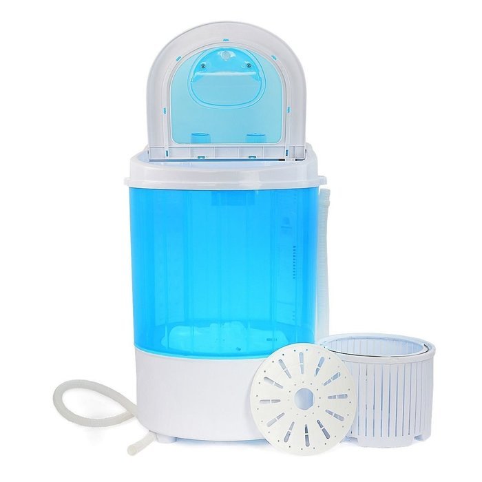 Portable Washing Machine & Spin Dry 6.6 Lbs Capacity Compact Laundry ...