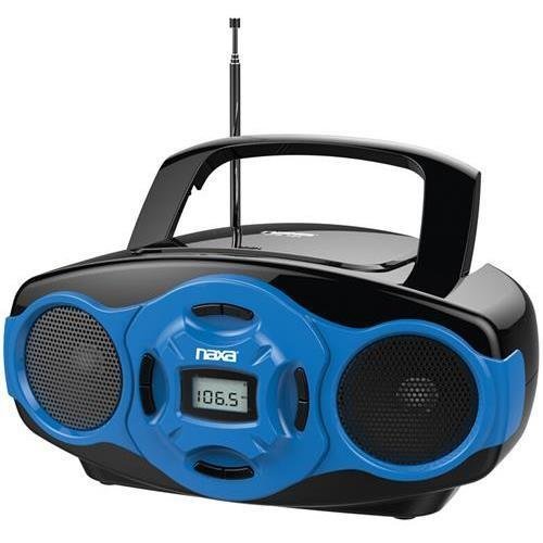 Naxa Npb-264 Bl Portable Mp3/cd Mini Boom Box & Usb Player (Blue) free ...