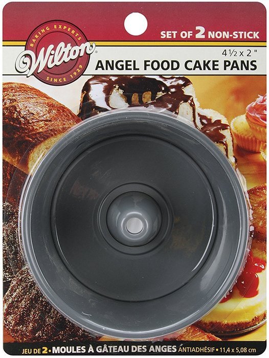 Wilton 2105-1827 Angel Food Pans, Mini, Set of 2 N2 free image download
