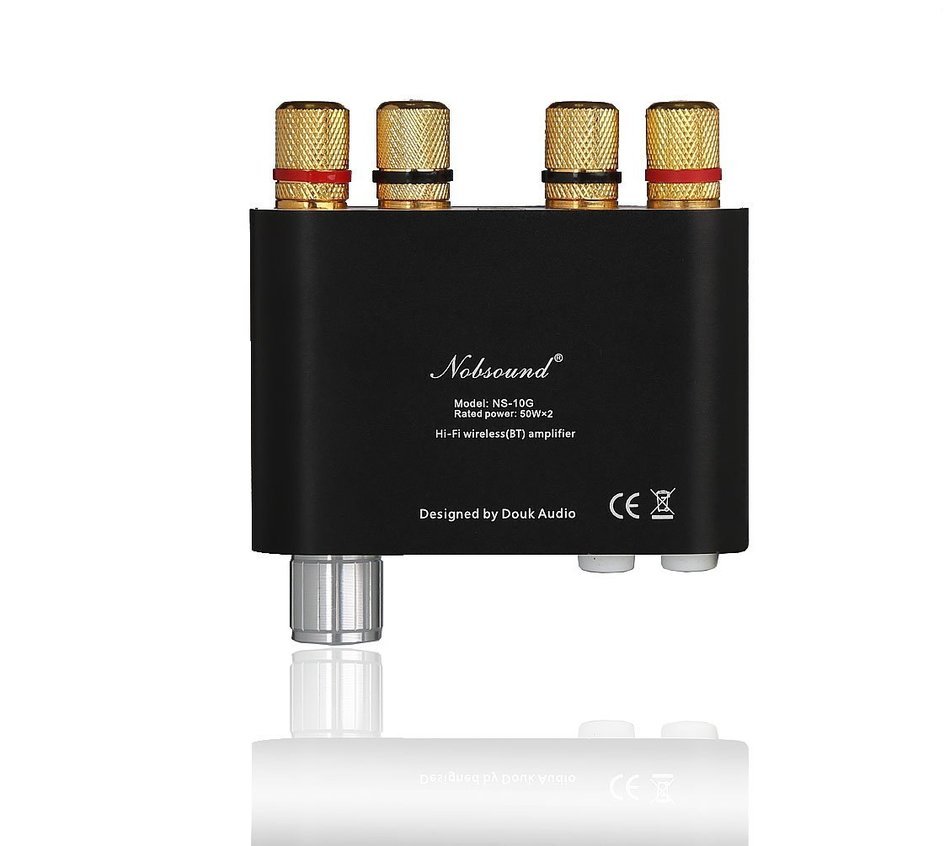 Nobsound NS-10G Mini Bluetooth 4.0 Digital Amplifier 100W HiFi Amp with Power Supply (Blue) N19 ...
